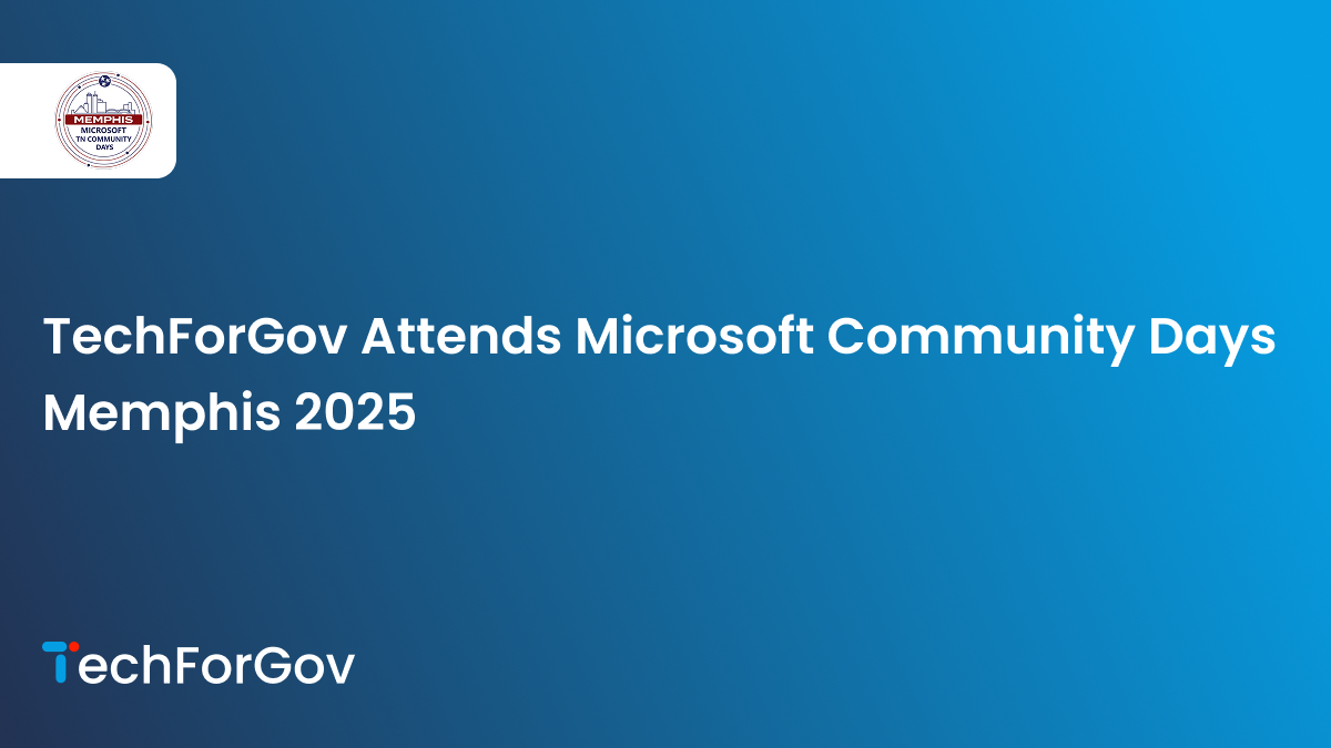 Responsible AI Chatbots at Microsoft Community Days 365 | TechForGov